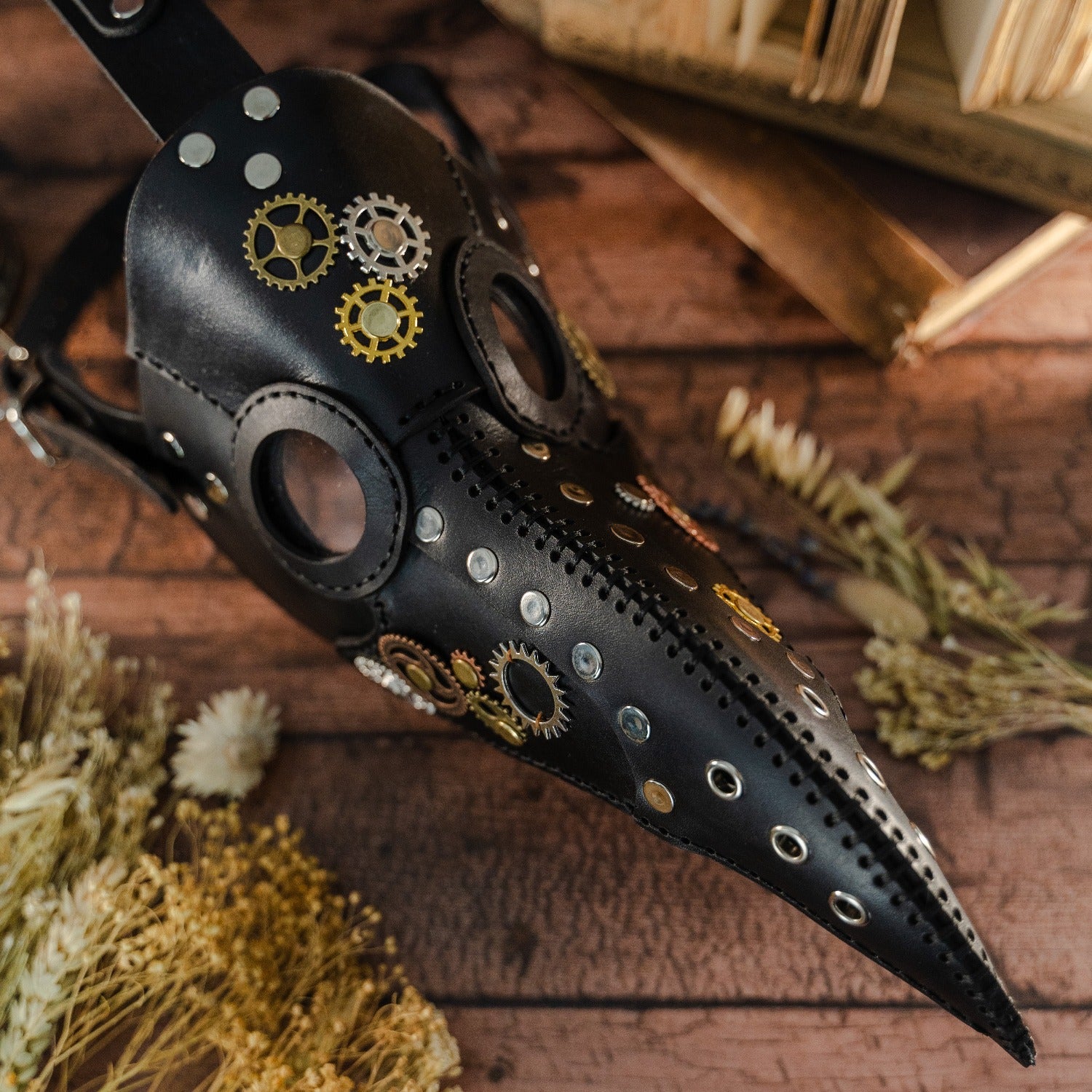 Leather Plague Doctor Mask Pattern