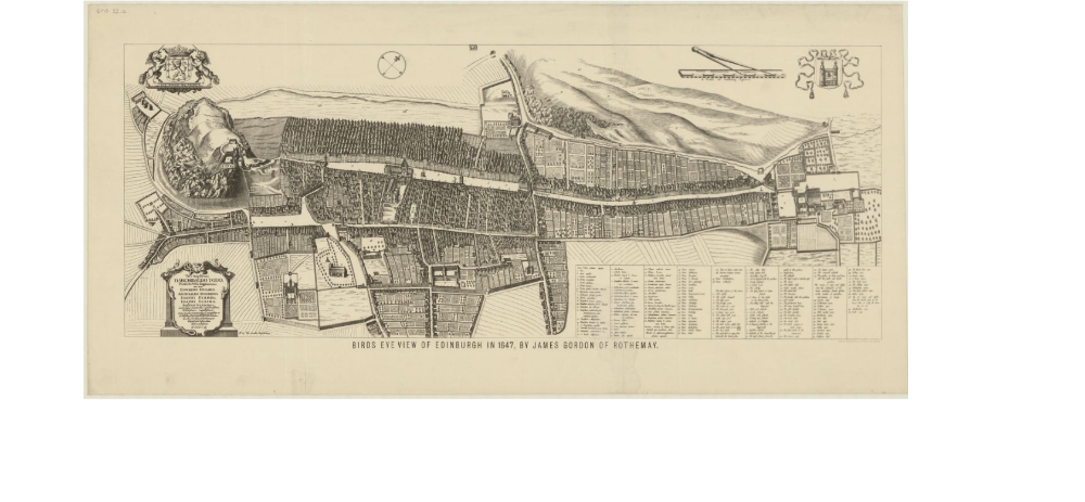 Edinburgh Map Print – The Real Mary King's Close